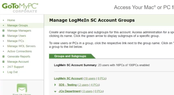 Remote Access Resource Center by GoToMyPC